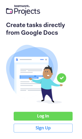 Using the Google Docs Add-On - Teamwork Support