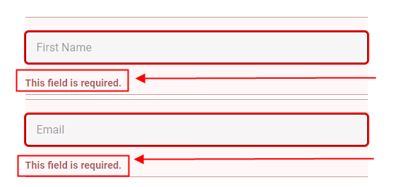 How To Customize Error Validation Message Wp Institute