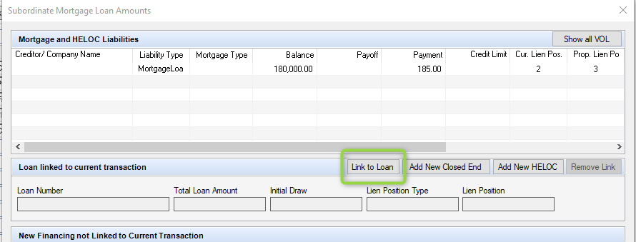 Encompass - Subordinate Financing: Linking to Existing Loan - Axia ...