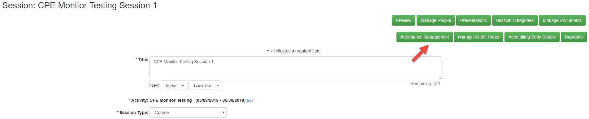 CPE Monitor Report and Setup – HighMarks