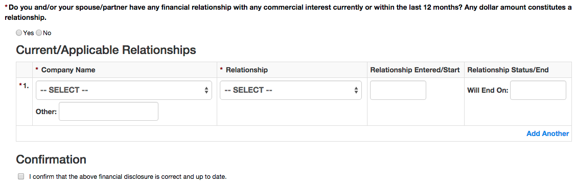 Confirmation Data Grid – HighMarks