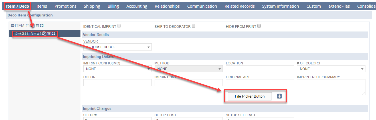 Configure Extendfiles File Picker And Field Label With Extendorders 20 Extendknowledge