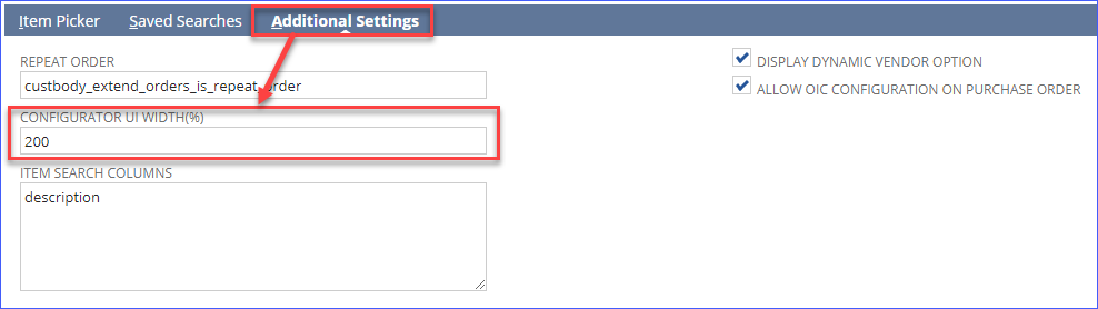 Configure Decoration Configurator UI Width in eXtendOrders - eXtendKnowledge