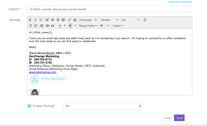 How To Send A Simple Email To Multiple Contacts In Agile CRM 